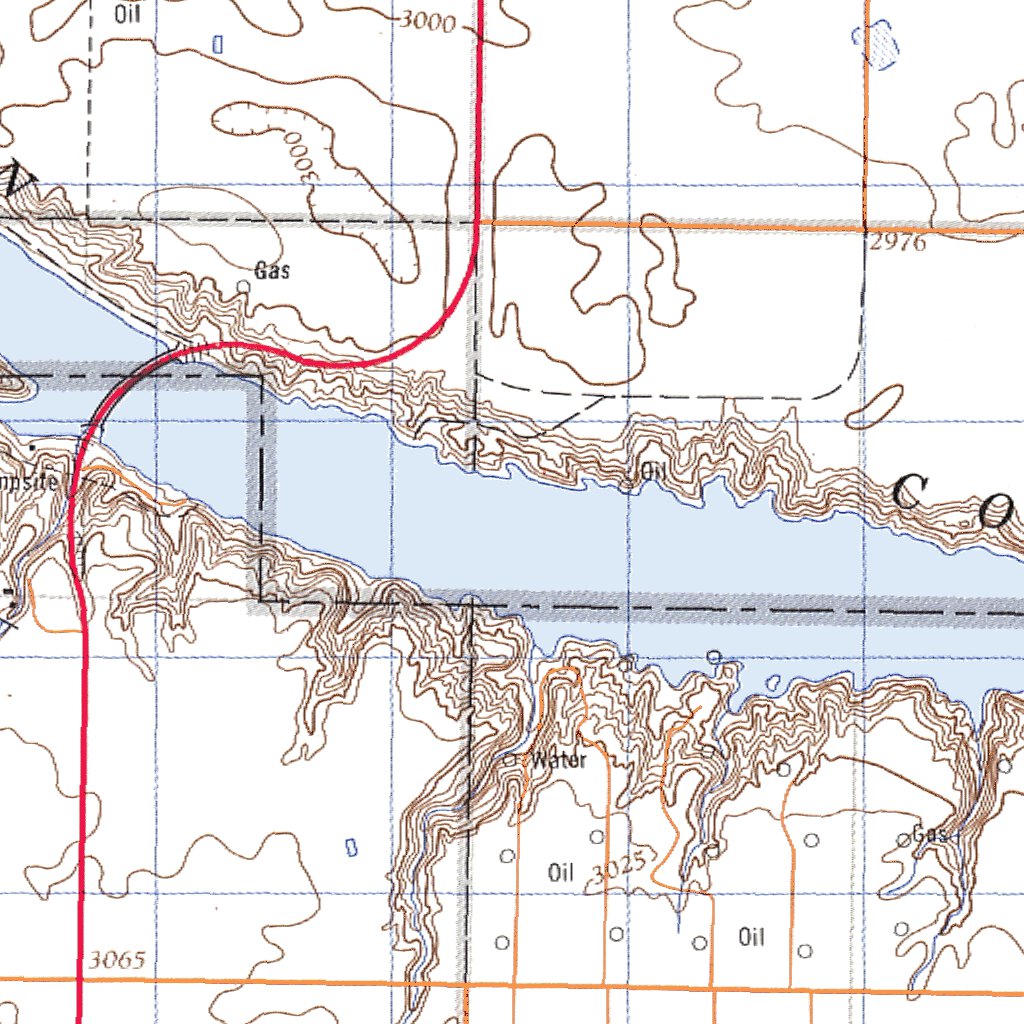 Chin Coulee, AB (082H09 CanMatrix) Map by Natural Resources Canada ...