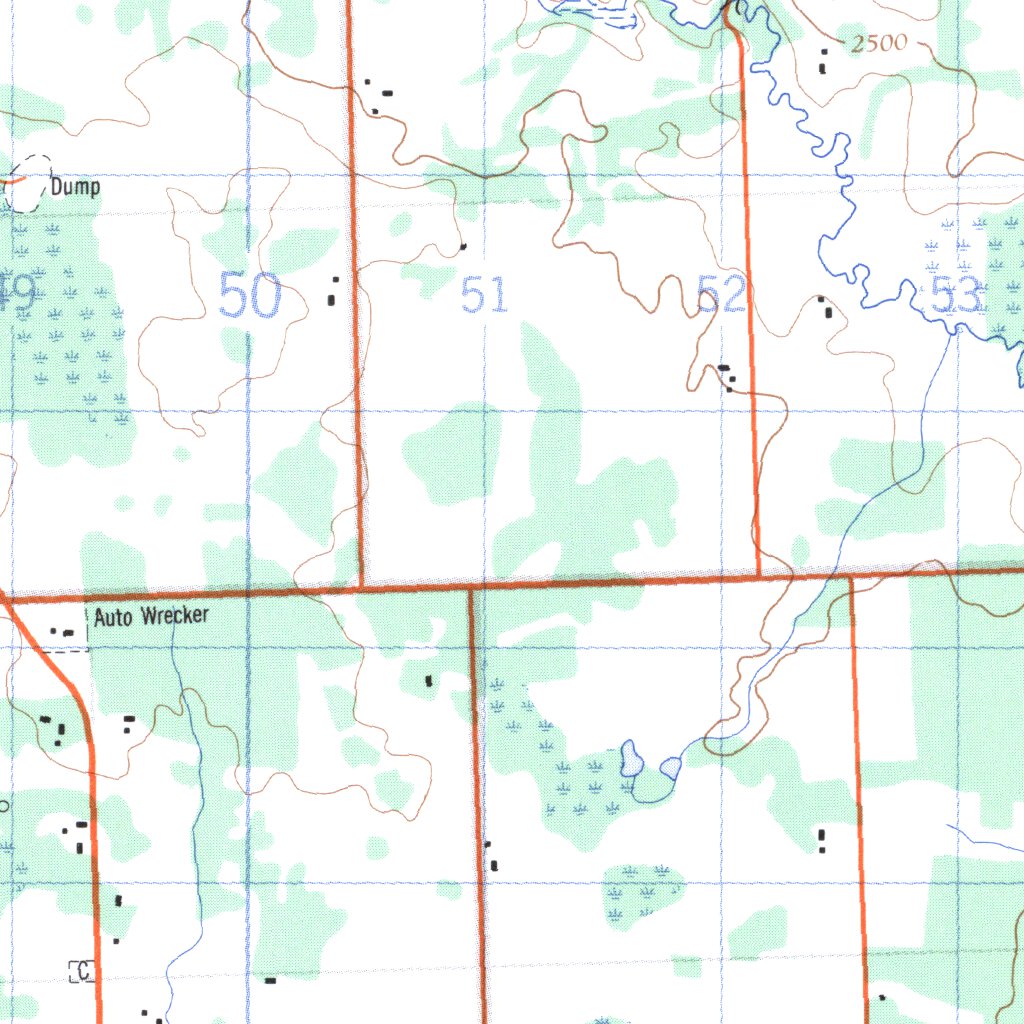 Tomahawk, AB (083G07 CanMatrix) Map by Natural Resources Canada ...