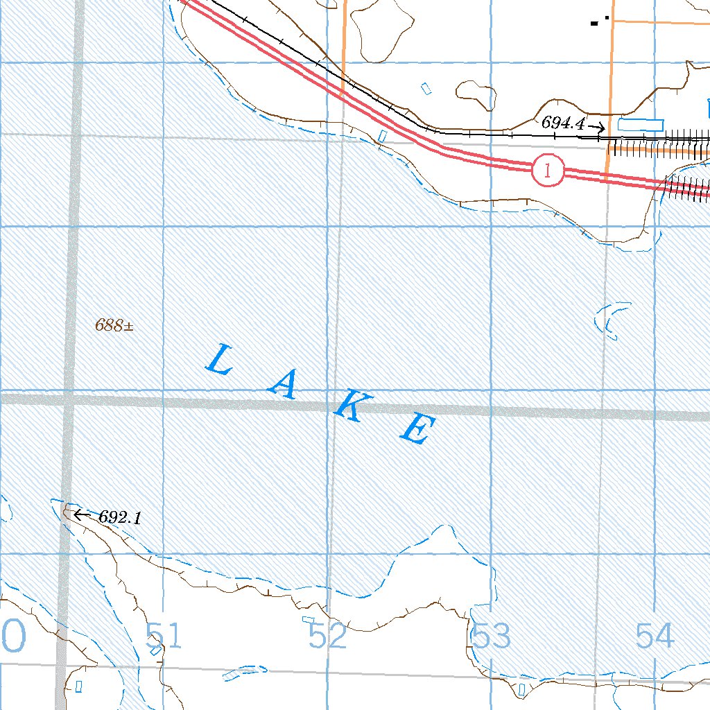 Herbert, SK (072J06 CanMatrix) Map by Natural Resources Canada | Avenza ...