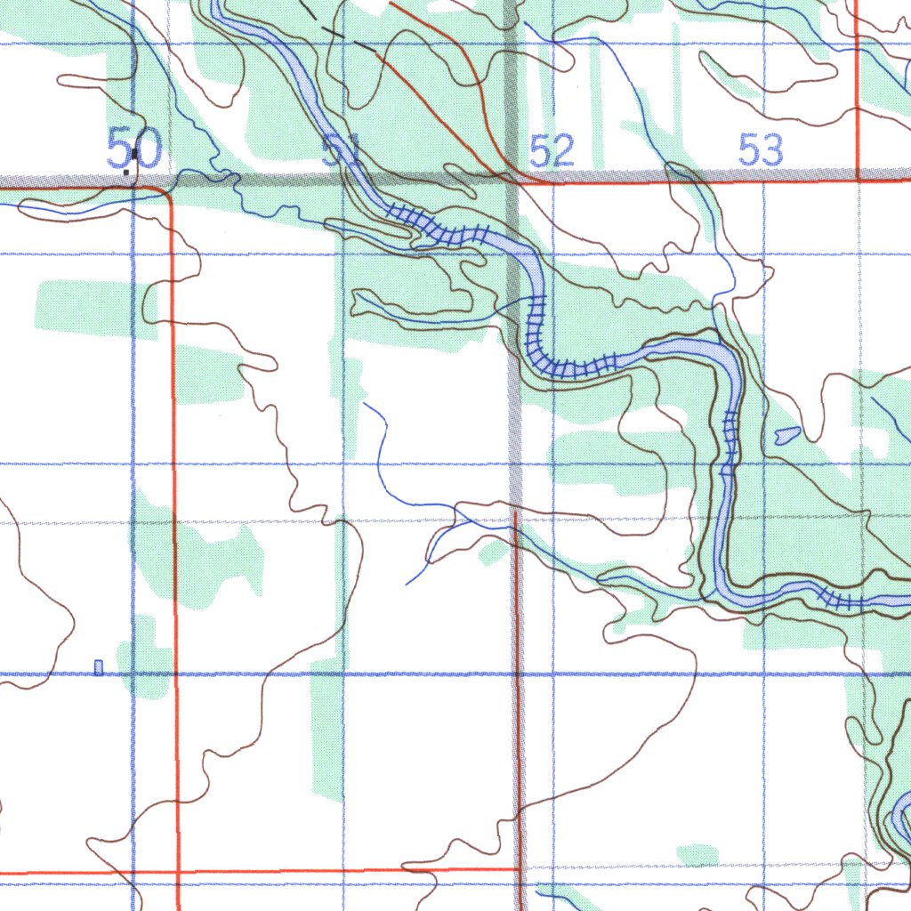 Torch River, SK (073H09 CanMatrix) Map by Natural Resources Canada ...