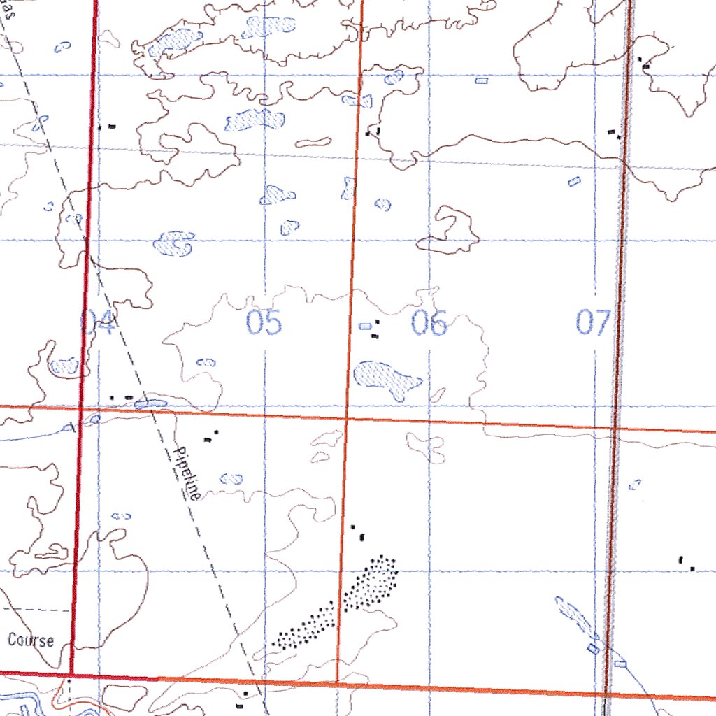 Nanton, AB (082I05 CanMatrix) Map by Natural Resources Canada | Avenza Maps