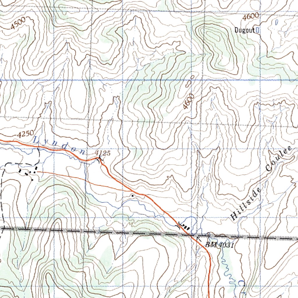 Claresholm, AB (082I04 CanMatrix) Map by Natural Resources Canada ...