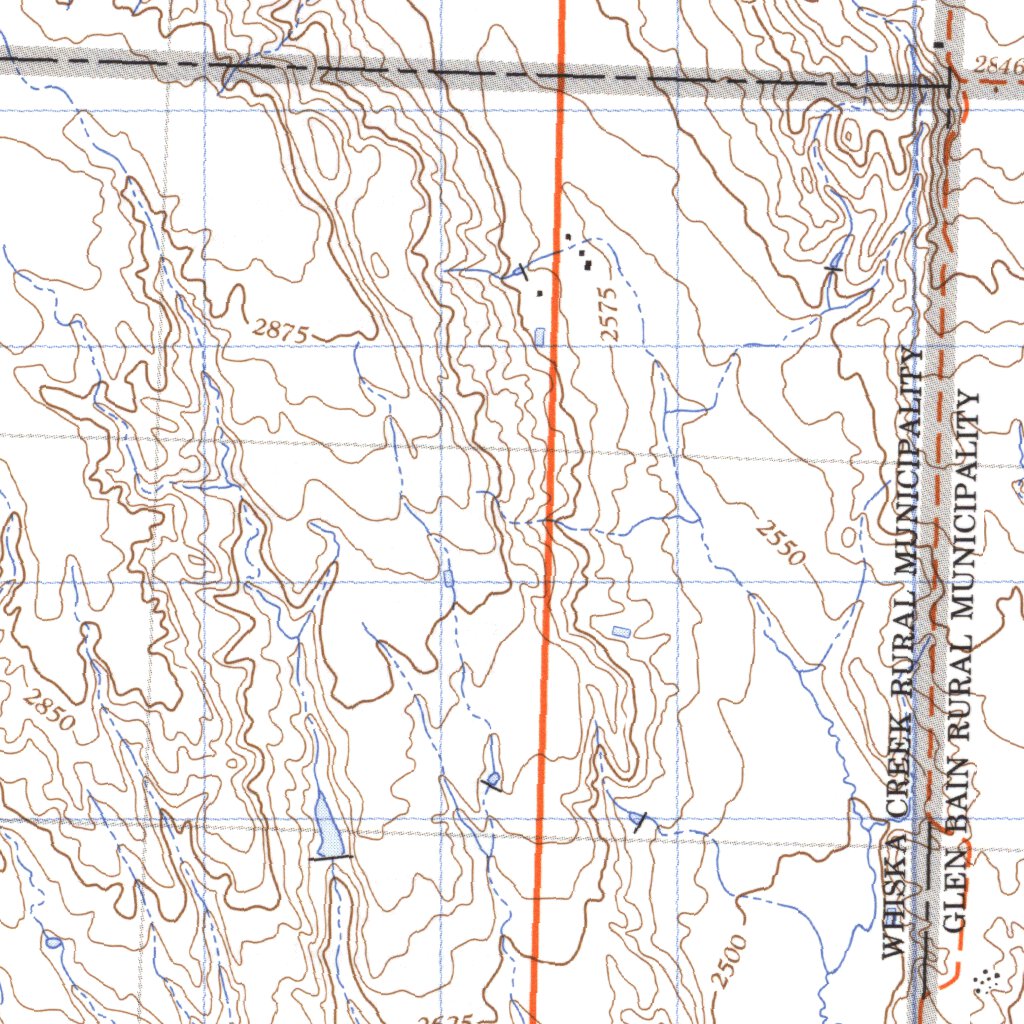 Hallonquist, SK (072J03 CanMatrix) Map by Natural Resources Canada ...