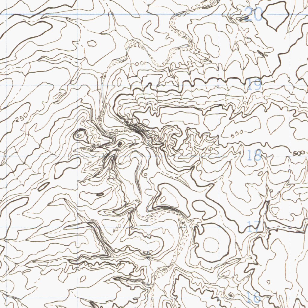 Contour River, NU (069F09 CanMatrix) Map by Natural Resources Canada ...
