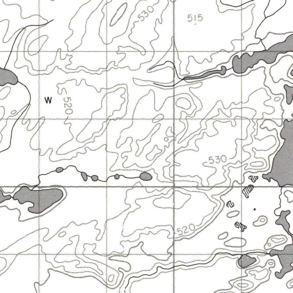 Langley Lake, SK (074F07 CanMatrix) Map by Natural Resources Canada ...