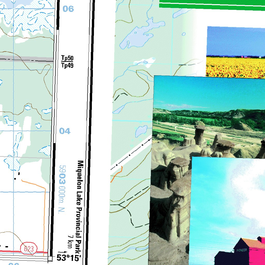 Cooking Lake, AB (083H06 CanMatrix) Map by Natural Resources Canada ...