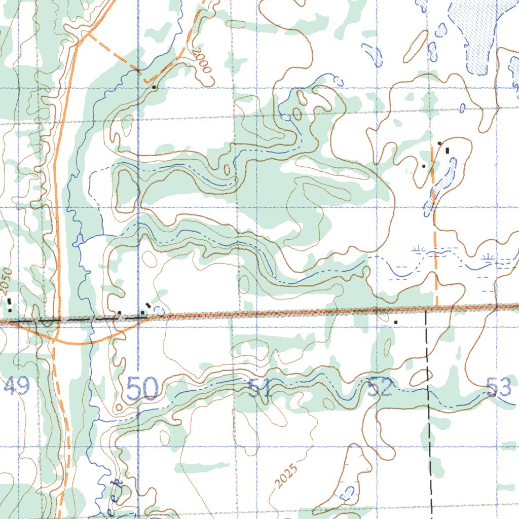 Turtleford, SK (073F07 CanMatrix) Map by Natural Resources Canada ...