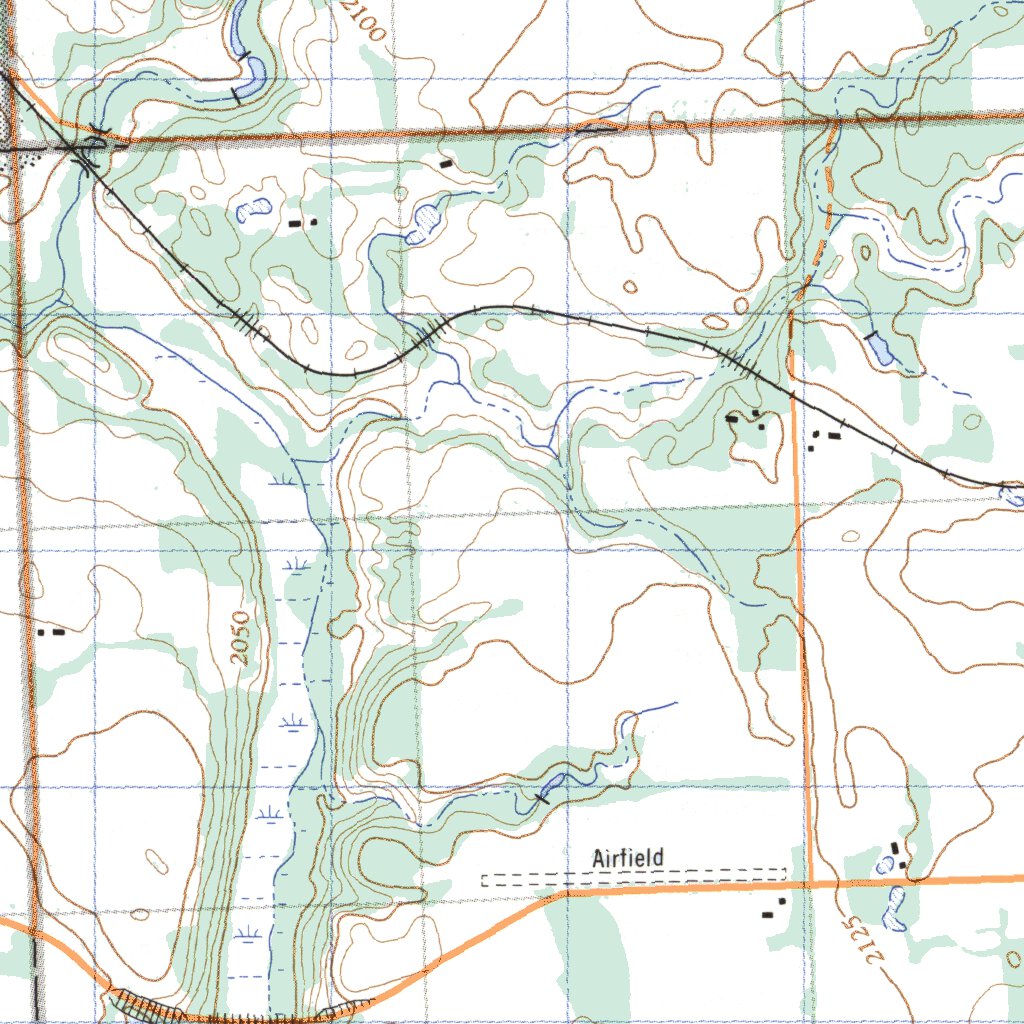 Turtleford, SK (073F07 CanMatrix) Map by Natural Resources Canada ...