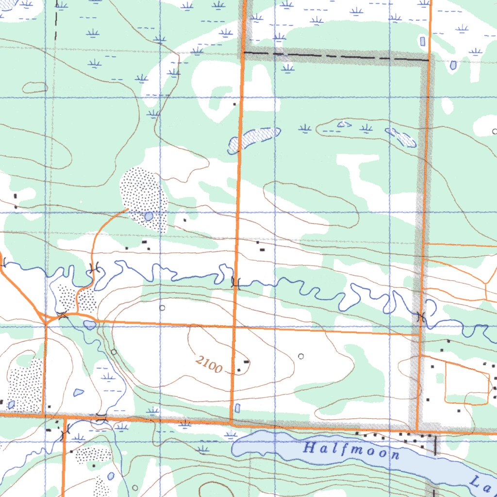 Thorhild, AB (083I03 CanMatrix) Map by Natural Resources Canada ...