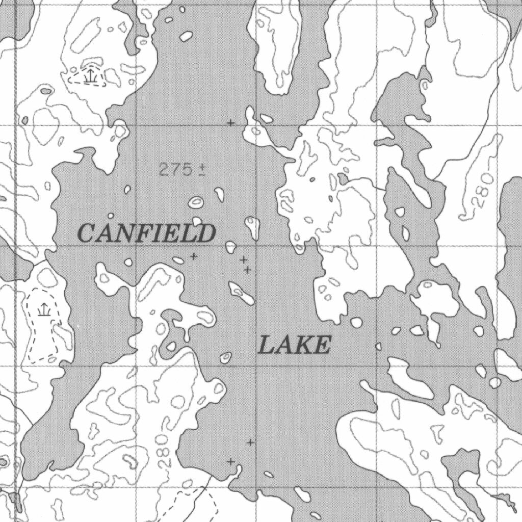 Canfield Lake, MB (064O03 CanMatrix) Map by Natural Resources Canada ...