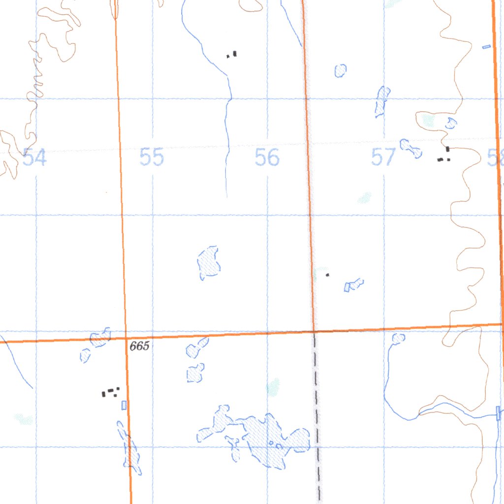 Tramping Lake, SK (073C02 CanMatrix) Map by Natural Resources Canada ...