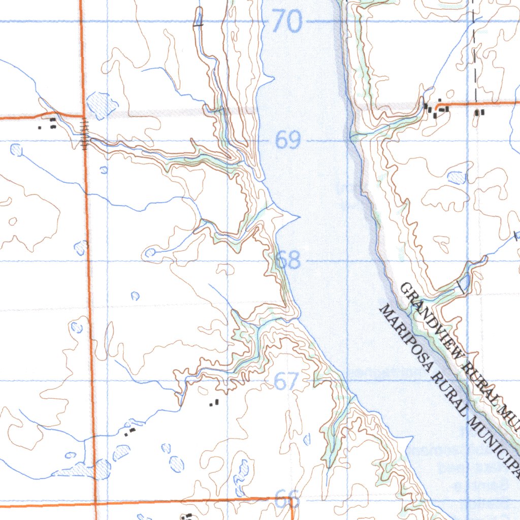 Tramping Lake, SK (073C02 CanMatrix) Map by Natural Resources Canada ...