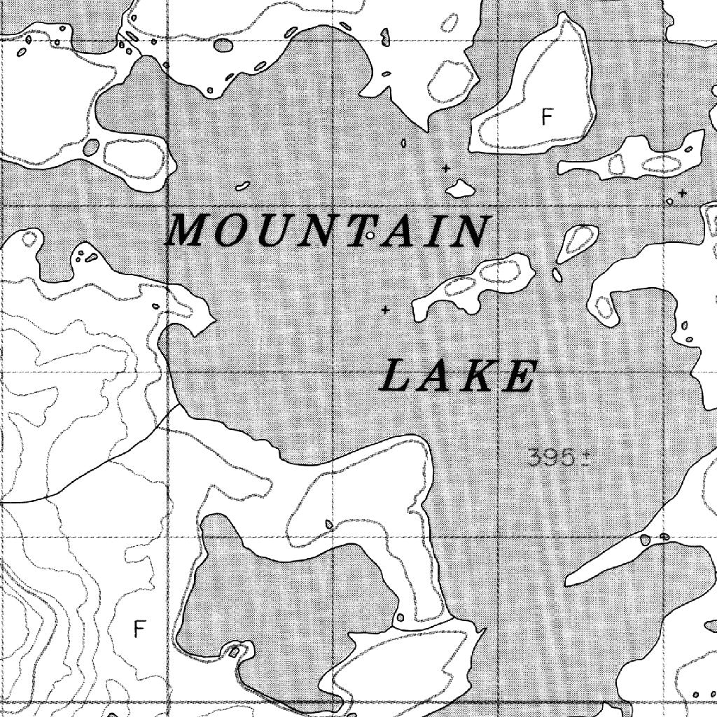 Mountain Lake, NT (075A14 CanMatrix) Map by Natural Resources Canada ...