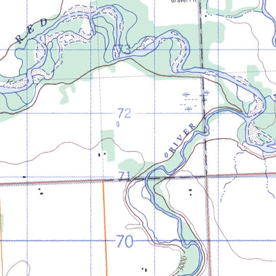 Markerville, AB (083B01 CanMatrix) Map by Natural Resources Canada | Avenza Maps