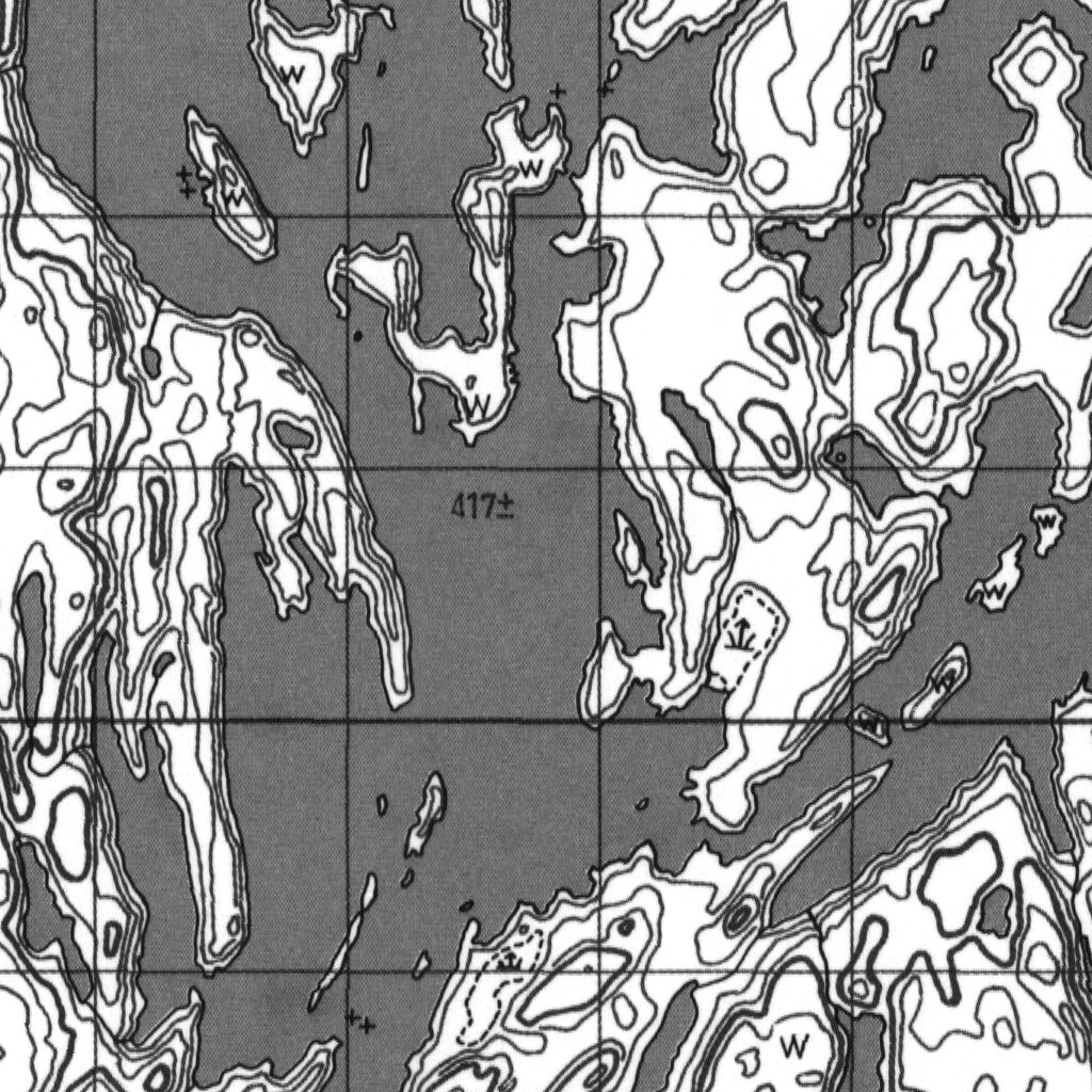 Seguin Lake, NT (074P14 CanMatrix) Map by Natural Resources Canada ...