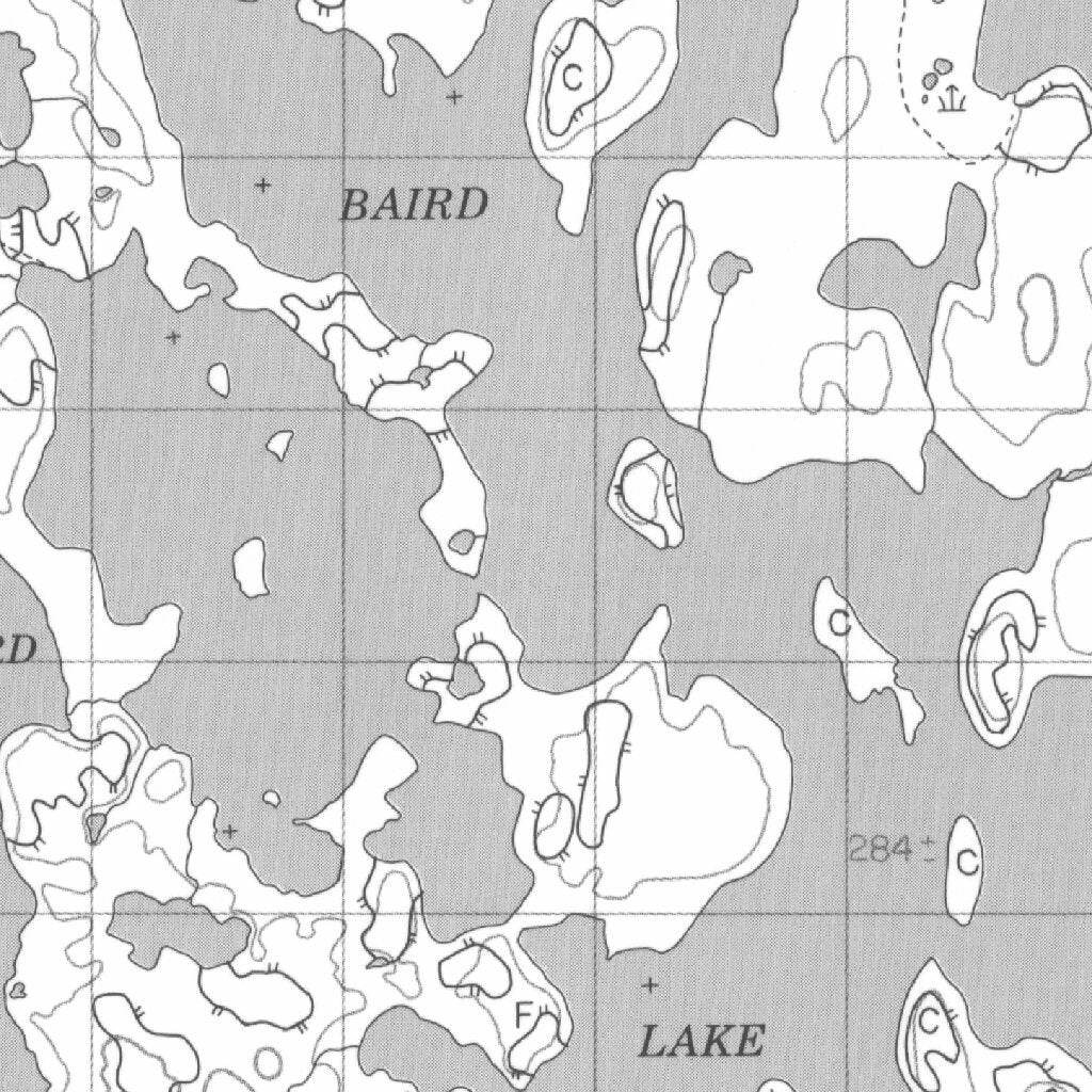 Baird Lake, MB (064O08 CanMatrix) Map by Natural Resources Canada ...