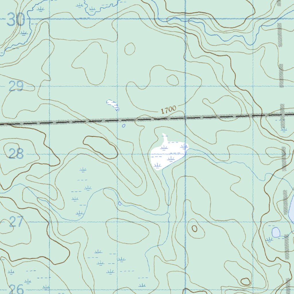 Mccusker Lake, SK (073N07 CanMatrix) Map by Natural Resources Canada ...