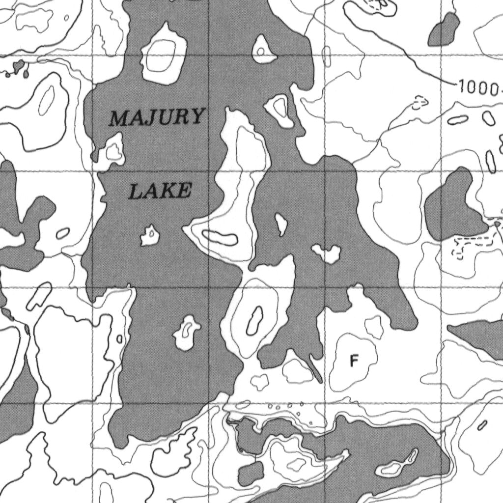 Majury Lake, MB (064H12 CanMatrix) Map by Natural Resources Canada ...
