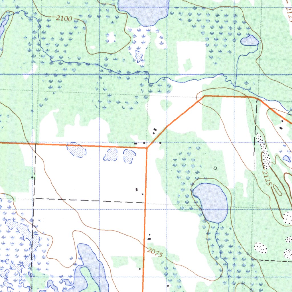 Westlock, AB (083I04 CanMatrix) Map by Natural Resources Canada ...