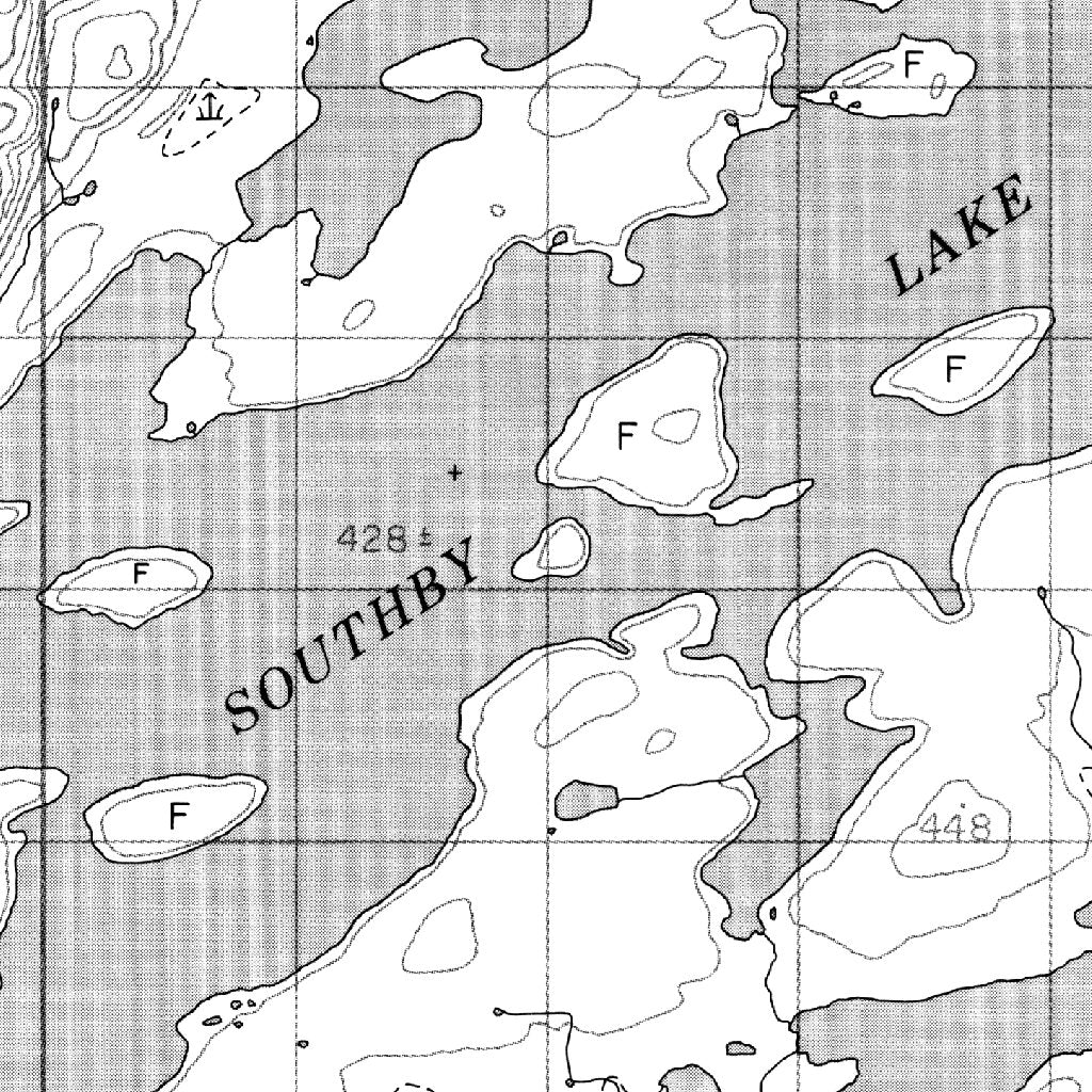 Southby Lake, NT (075A11 CanMatrix) Map by Natural Resources Canada ...