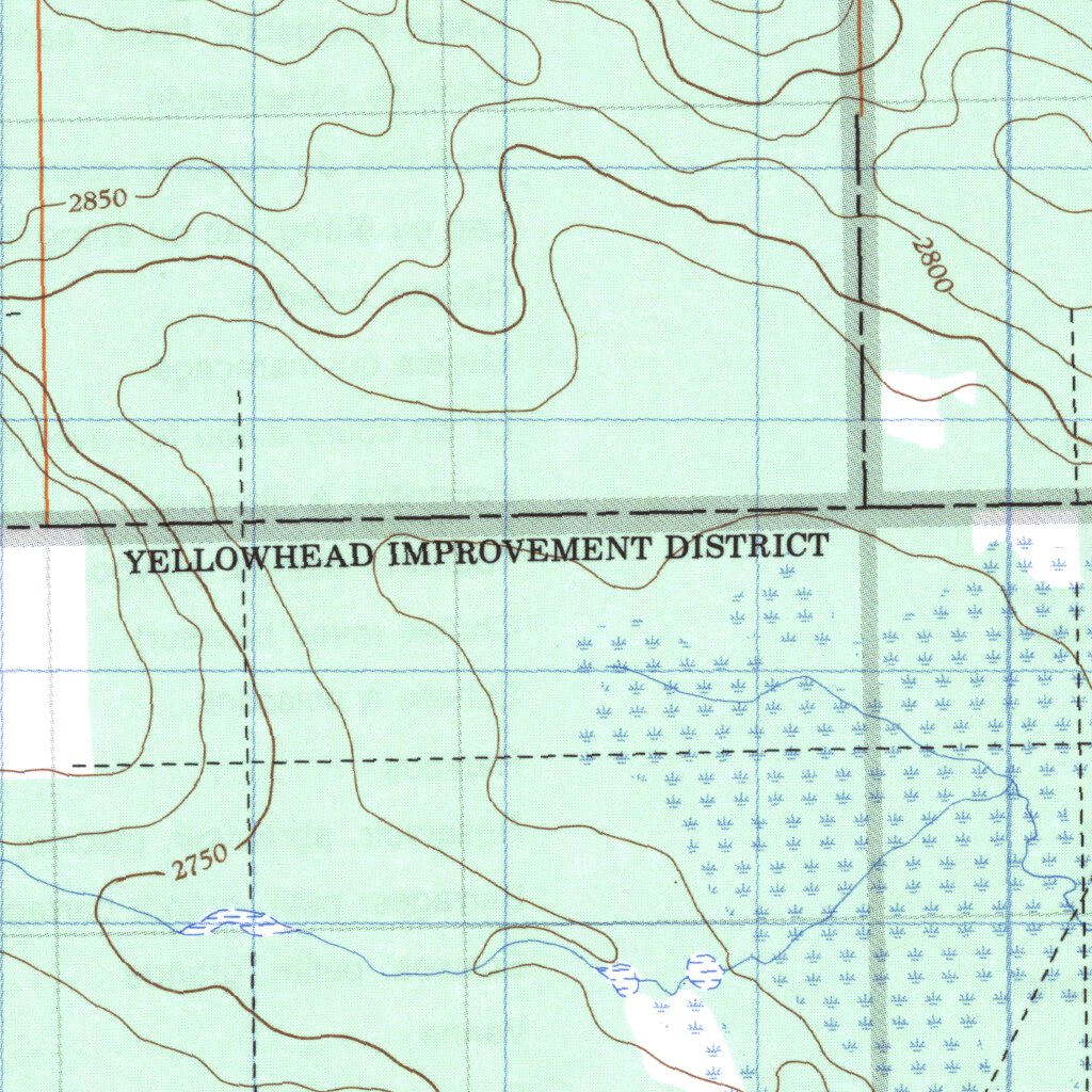 Mayerthorpe, AB (083G14 CanMatrix) Map by Natural Resources Canada ...