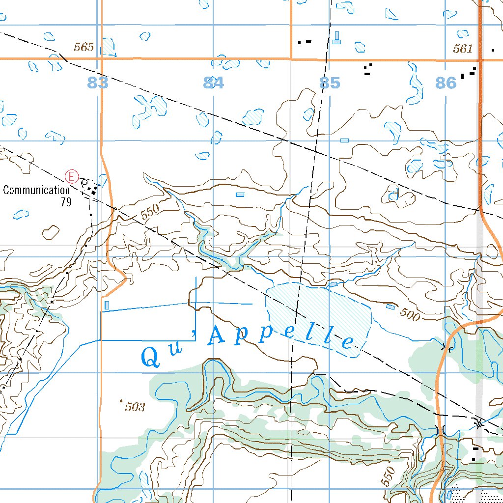 Bethune, SK (072I11 CanMatrix) Map by Natural Resources Canada | Avenza ...