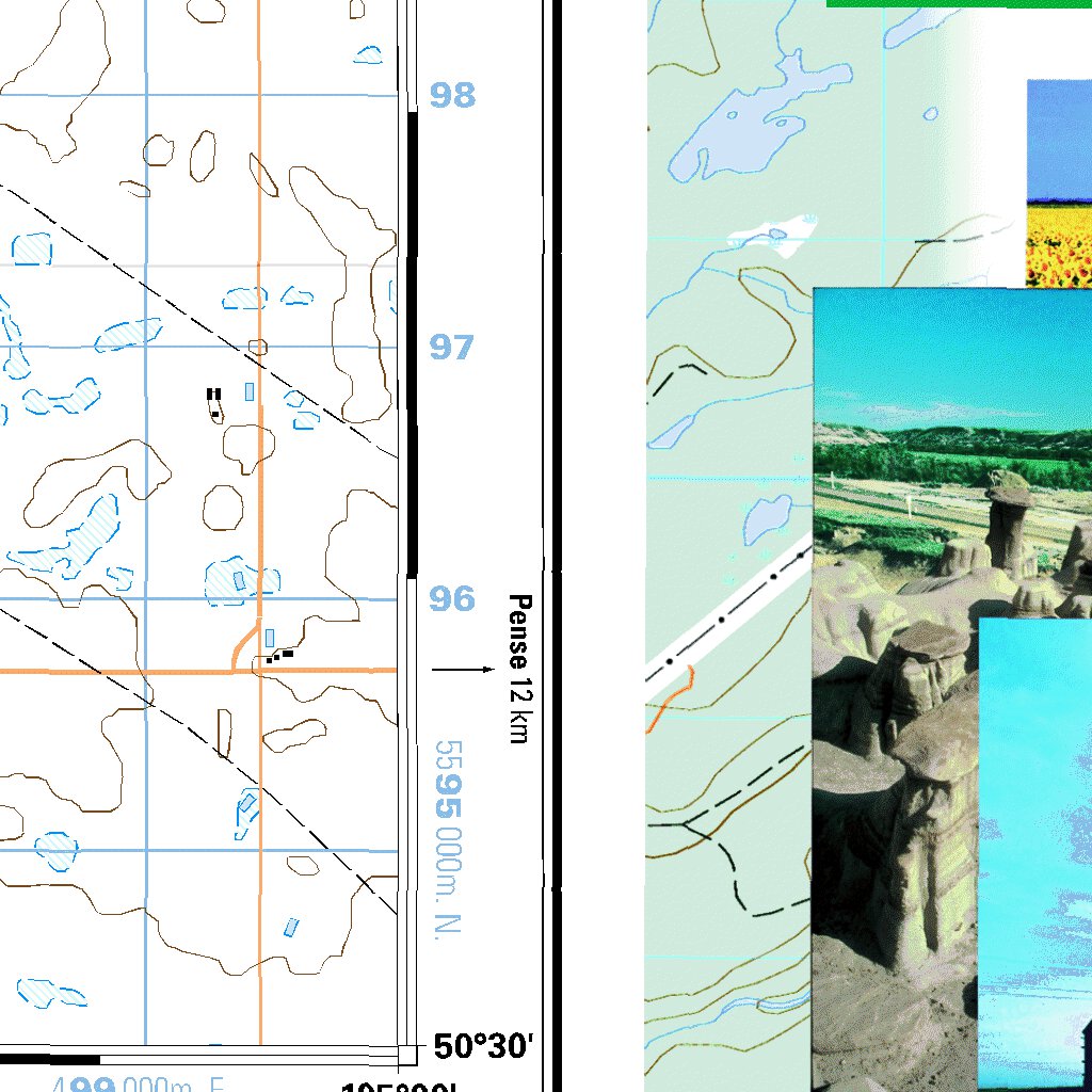 Bethune, SK (072I11 CanMatrix) Map by Natural Resources Canada | Avenza ...