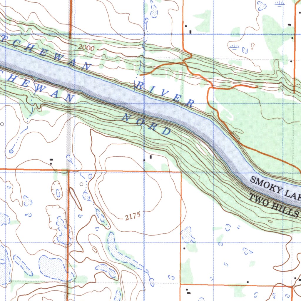 Willingdon, AB (083H16 CanMatrix) Map by Natural Resources Canada ...
