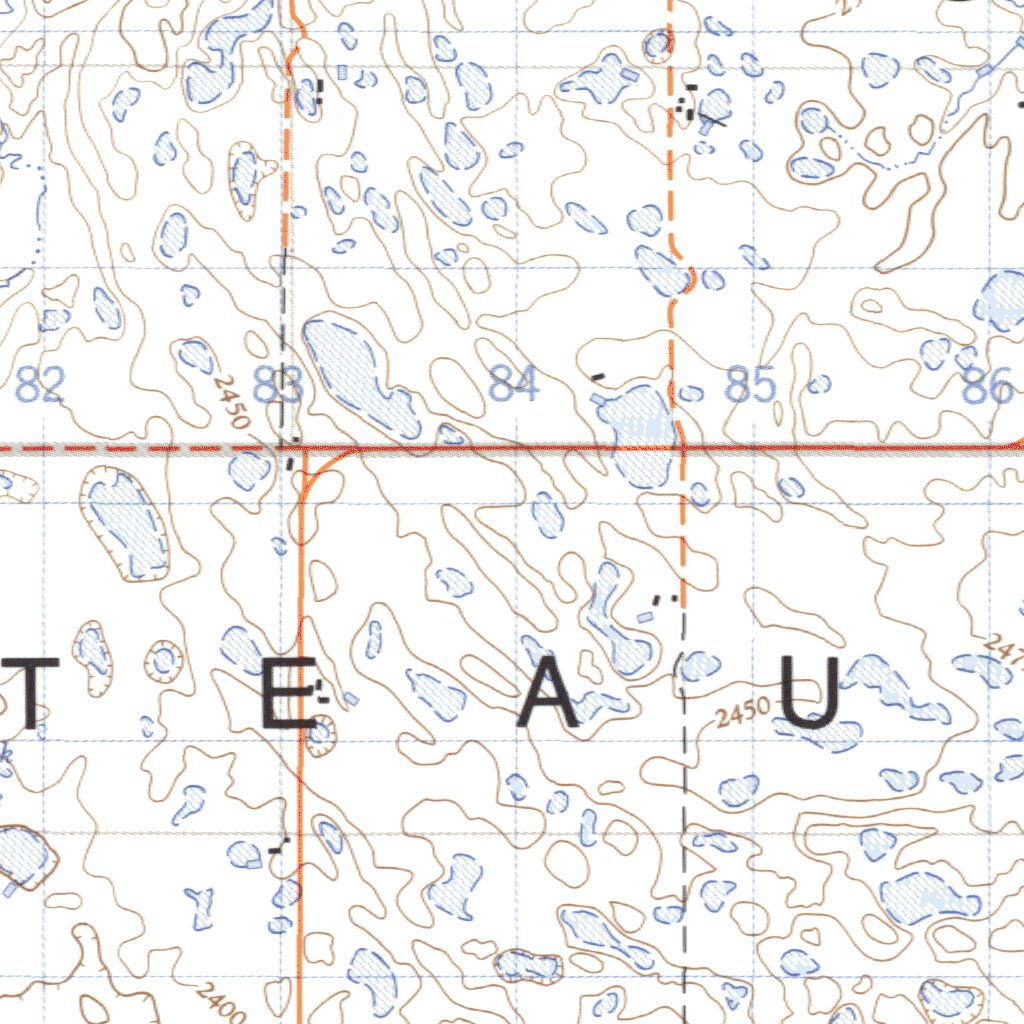 Spring Valley, SK (072H14 CanMatrix) Map by Natural Resources Canada ...