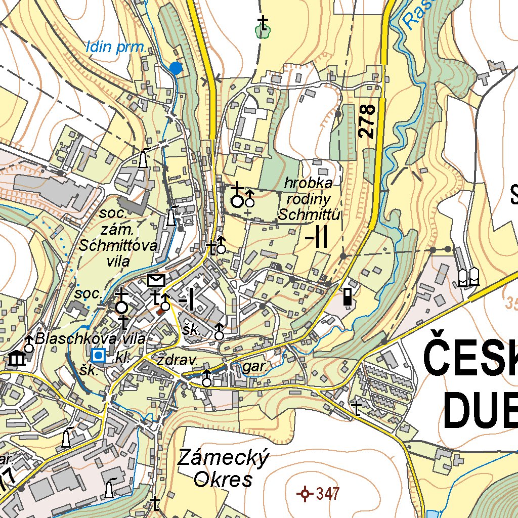 Turnov (0205-D-a) Map by Cesky urad zememericky a katastralni | Avenza Maps