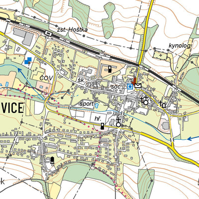 Úštěk (0204-D-c) Map by Cesky urad zememericky a katastralni | Avenza Maps