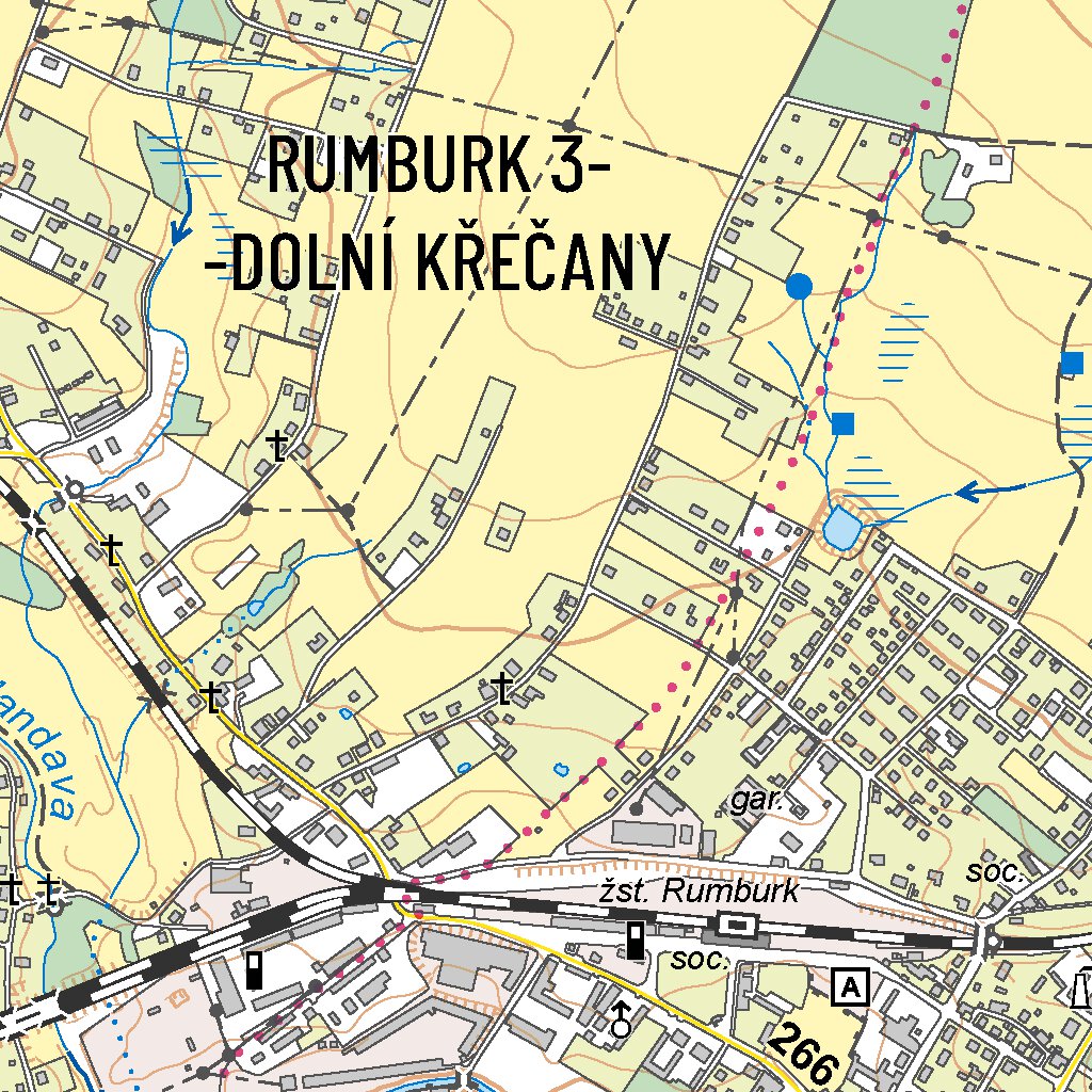 Varnsdorf (0105-C-a) Map by Cesky urad zememericky a katastralni ...