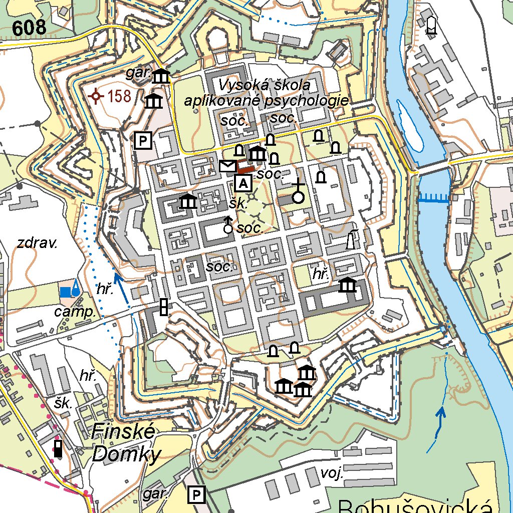 Litoměřice (0204-C-d) Map by Cesky urad zememericky a katastralni ...