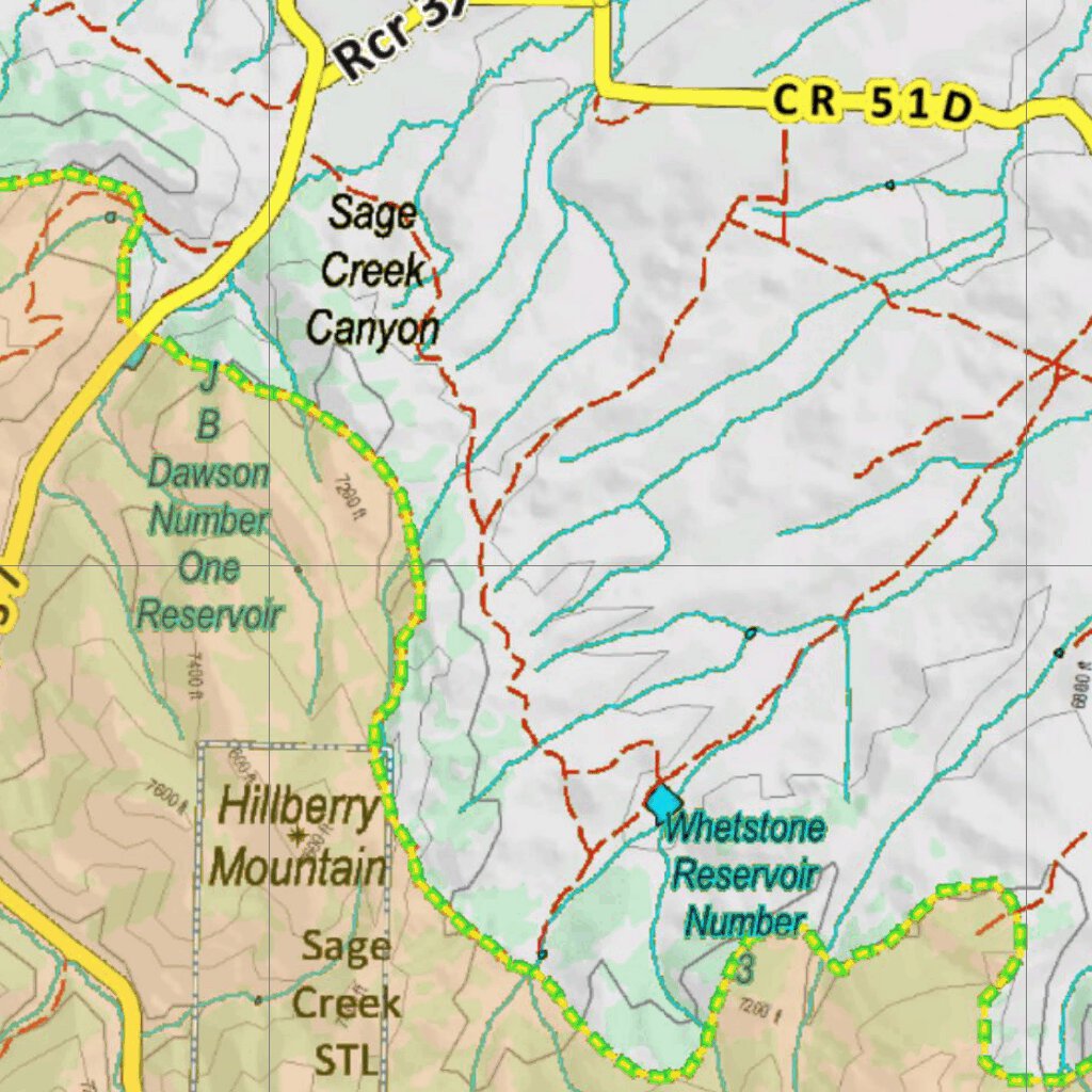 Colorado Unit 13 Bear Concentrations Map by HuntData LLC | Avenza Maps