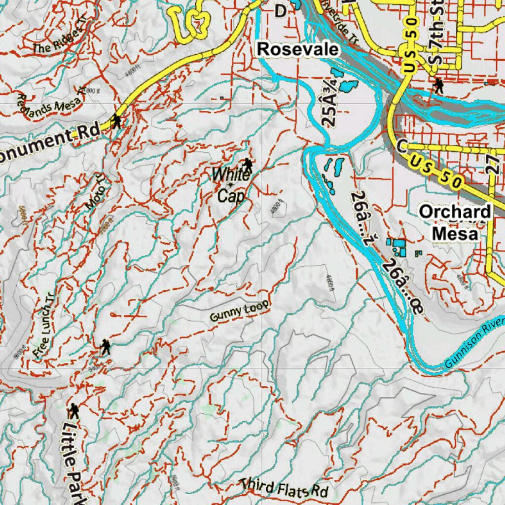 Colorado Unit 40 Bear Concentrations Map by HuntData LLC | Avenza Maps