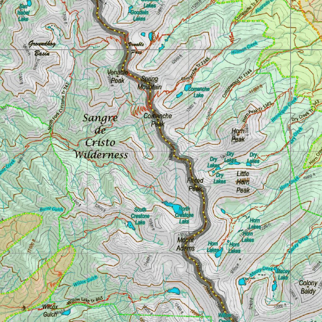 Colorado Unit 82 Bear Concentrations Map by HuntData LLC | Avenza Maps