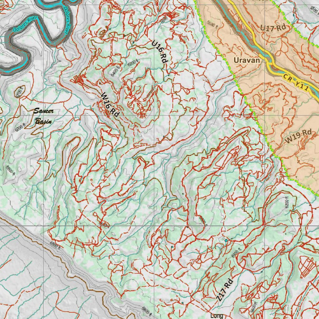 Colorado Unit 70 Bear Concentrations Map by HuntData LLC | Avenza Maps