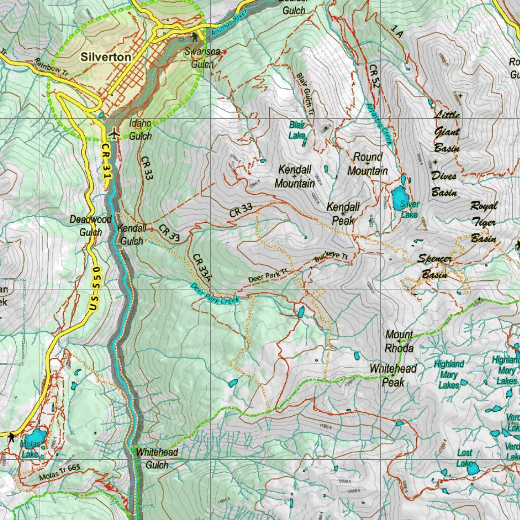 Colorado Unit 75 Bear Concentrations Map by HuntData LLC | Avenza Maps