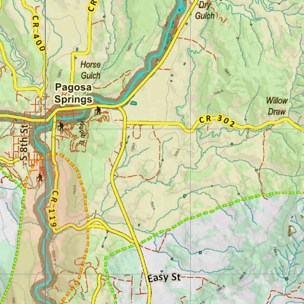 Colorado Unit 78 Bear Concentrations Map by HuntData LLC | Avenza Maps
