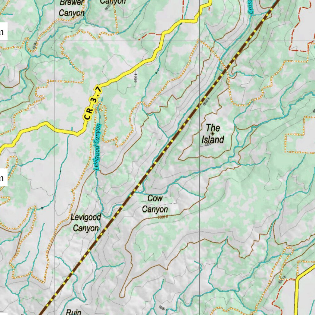 Colorado Unit 711 Bear Concentrations Map by HuntData LLC | Avenza Maps