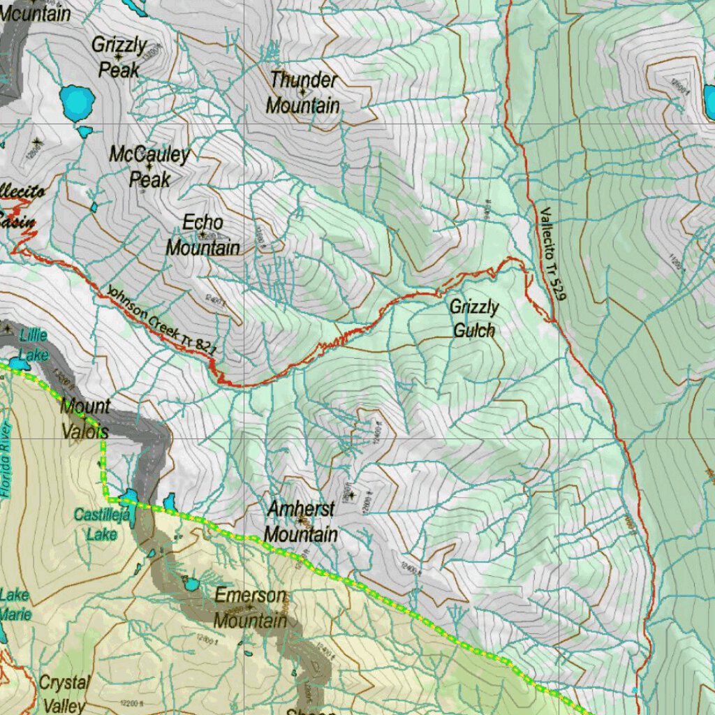 Colorado Unit 751 Bear Concentrations Map by HuntData LLC | Avenza Maps
