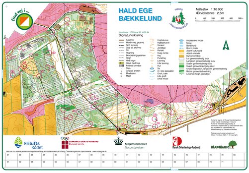 Hald-Baekkelund Map by Compukort | Avenza Maps