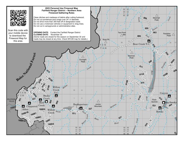 Sawtooth National Forest Fairfield Ranger District-Northern Area ...