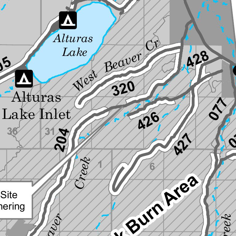 Sawtooth National Recreation Area- Southern Area Firewood Map 2023 by ...
