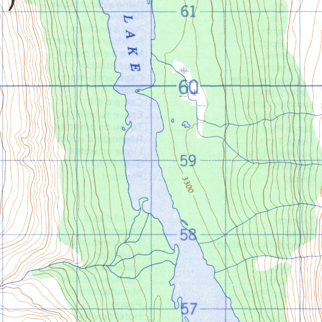 Takhini Lake, BC (105D04 CanMatrix) Map by Natural Resources Canada ...