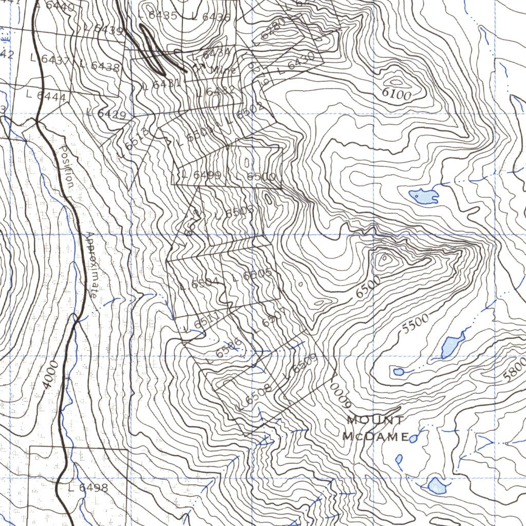 Cassiar, BC (104P05 CanMatrix) Map by Natural Resources Canada | Avenza ...