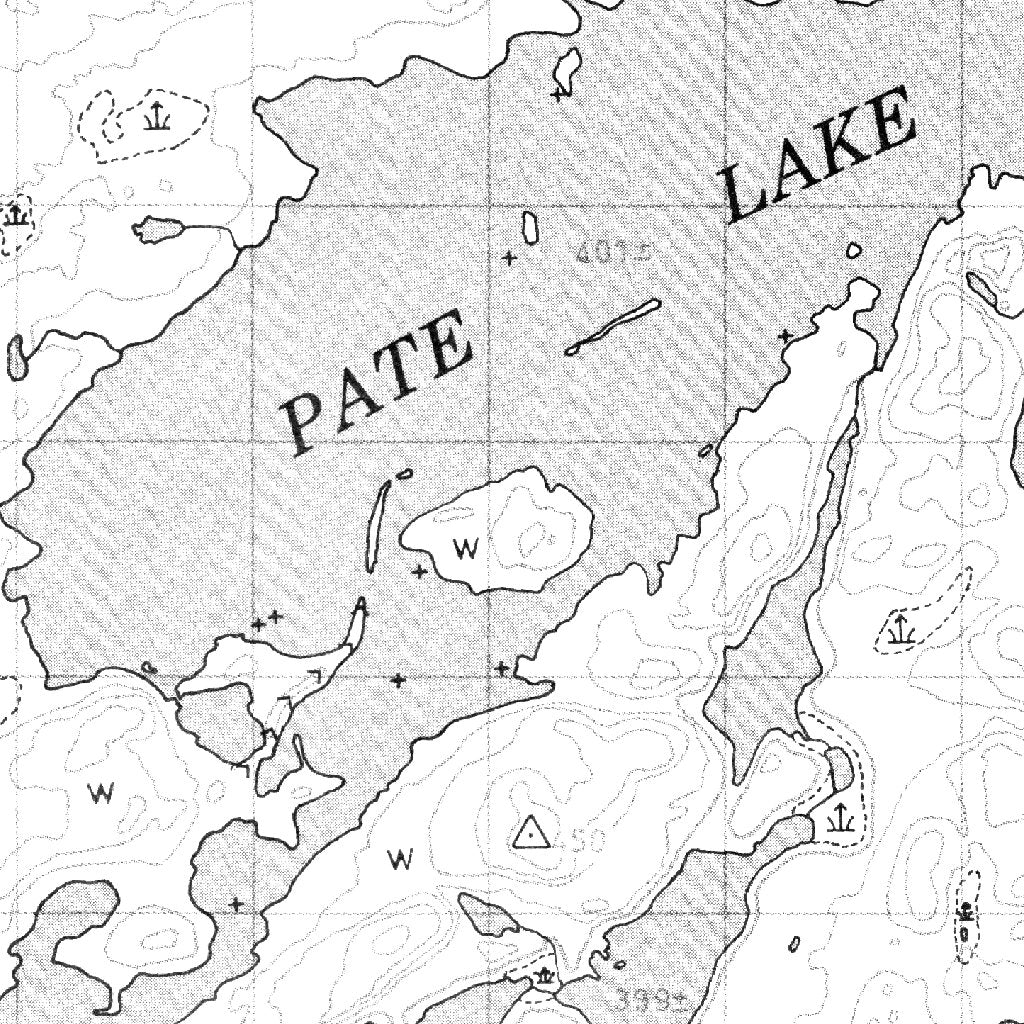 Pate Lake, NT (086B08 CanMatrix) Map by Natural Resources Canada ...