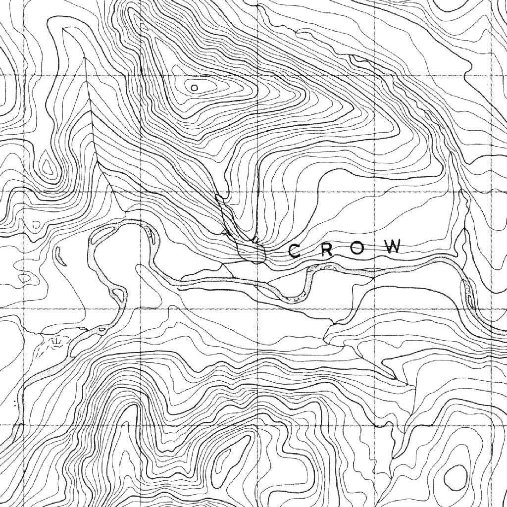 Crow River, BC (094N15 CanMatrix) Map by Natural Resources Canada ...