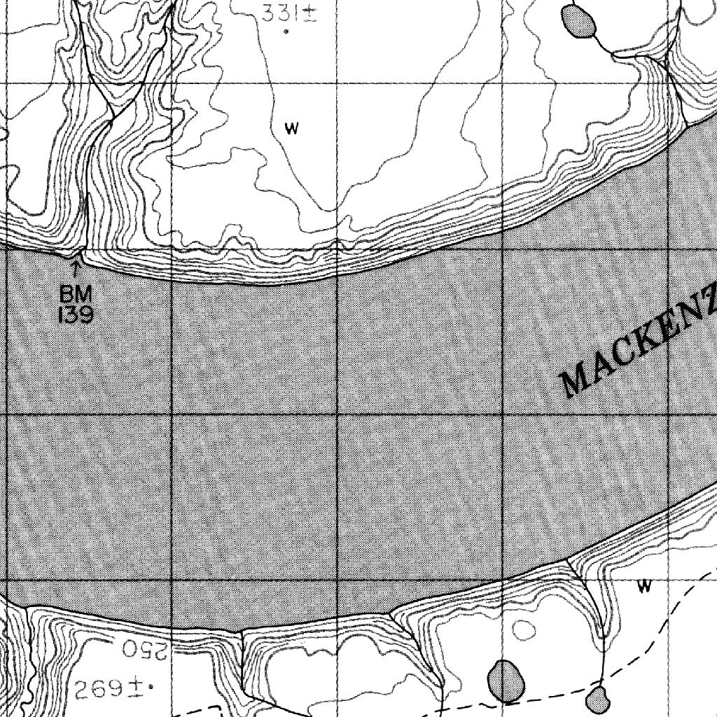 Fat Rabbit Creek, NT (106N02 CanMatrix) Map by Natural Resources Canada ...