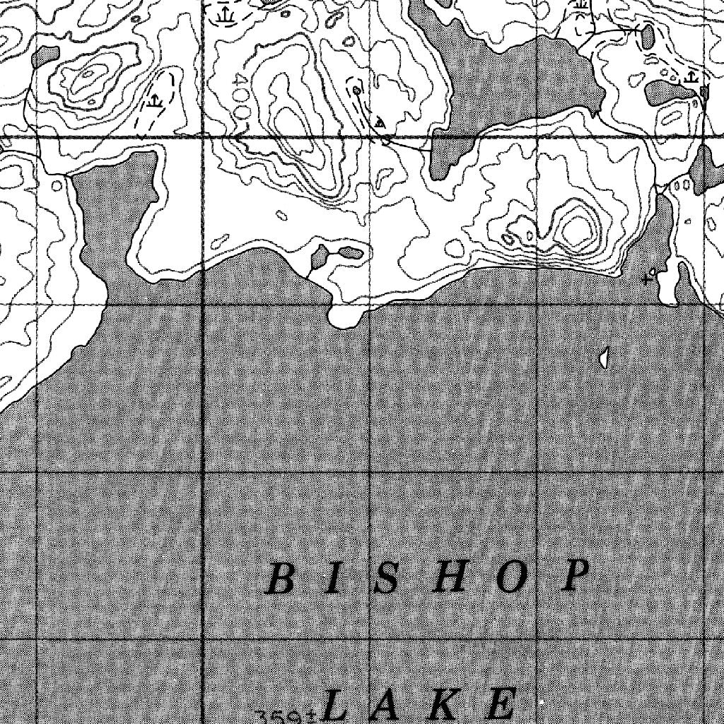 Bishop Lake, NT (086F09 CanMatrix) Map by Natural Resources Canada ...
